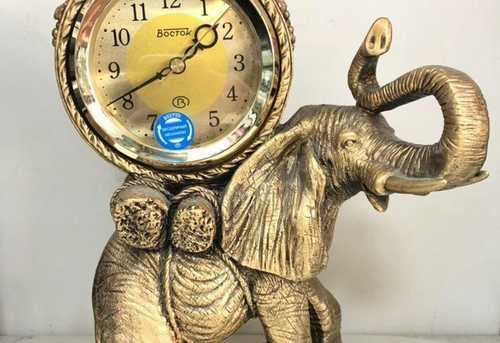 Часы настольные "Слон" Восток
