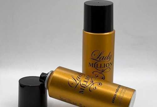 Paco rabanne lady million леди миллион дезодорант