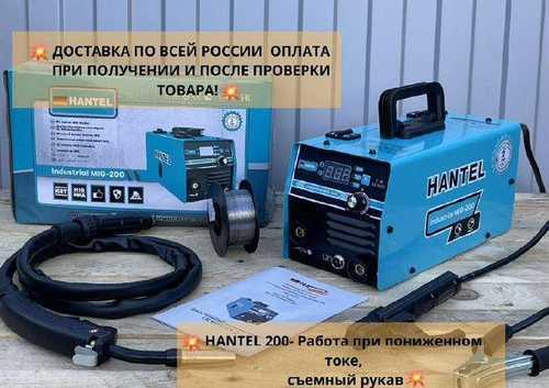 Сварочный инверторный полуавтомат hantel 200