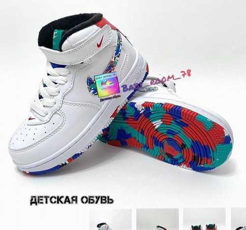 Зимние кроссовки Nike детские