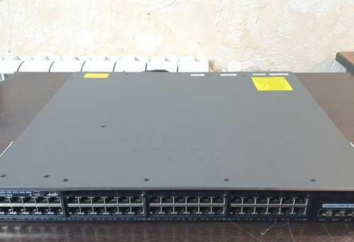 Poe коммутатор Cisco WS-C3650-48PS-S