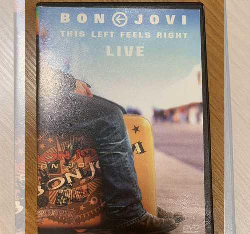 DVD с концертом Bon Jovi This left feels right