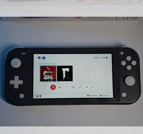 Nintendo switch lite прошитая 64гб