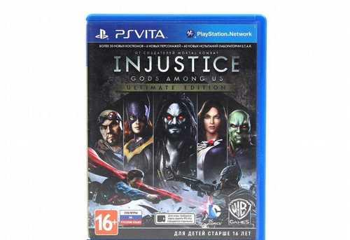 Injustice Gods Among Us Ultimate Edition для PS Vi