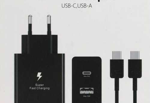 Набор 2 в 1 - 35W (Зарядное устройство 2 USB: Type