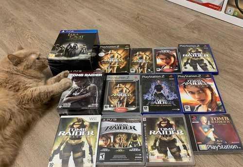 Коллекция игр Tomb Raider Ps1/2/3/4, PsP, Wii