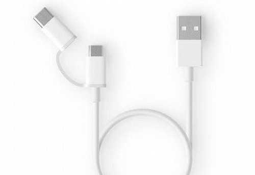 Кабель 2 in 1 USB Type-C/Micro Xiaomi ZMI 100 см