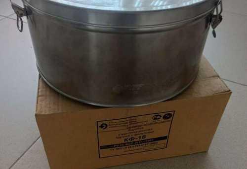 Коробка стерилизационная круглая с фильтрами кф18