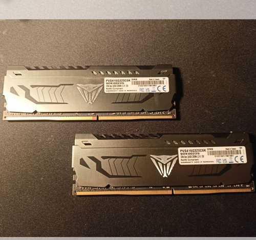 Оперативная память Patriot Memory DDR4 16Gb