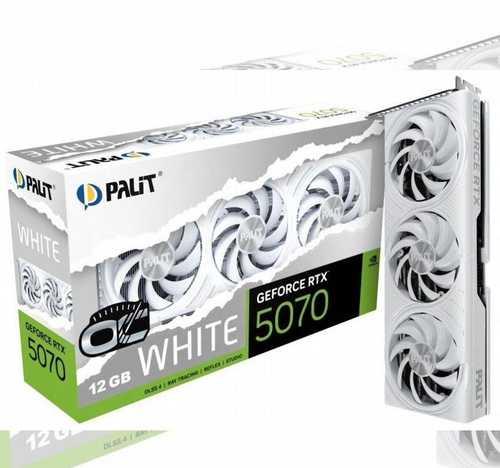 Palit GeForce RTX 5070 white OC 12G 2527MHz PCI-E