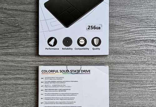 SSD диск Colorful SL500 SATA 256Гб