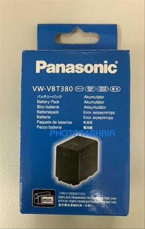 Аккумулятор Panasonic VW-VBT 380 (VW-BC10)