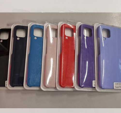 Чехол Silicone Cover для Huawei p40 lite