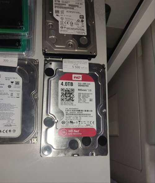 Жесткий диск 3.5 Western Digital RED WD40efrx 4Tb