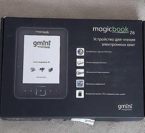 Электронная книга gmini magic dook z6