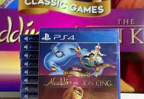Игра Disney Aladdin ae lion king на PS4
