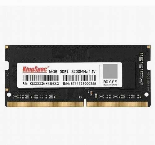 Память Kingspec DDR4 16Gb 3200MHz SO-dimm