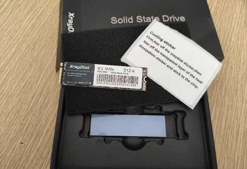 SSD m2 nvme XrayDisk 512GB Новый