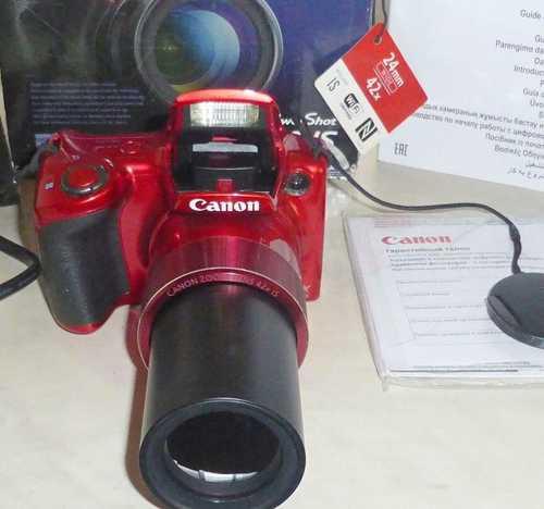 Canon PowerShot SX420 is Red в идеале.Комплект