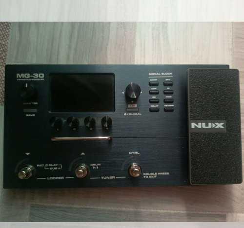 Гитарный процессор nux mg 30