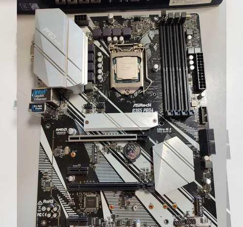 Asrock b365 pro4 1151 v2   g4930   кулер