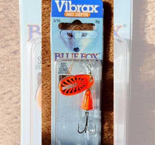 Вертушка Blue Fox Vibrax Original BFF2/ 6,0g, #OCW