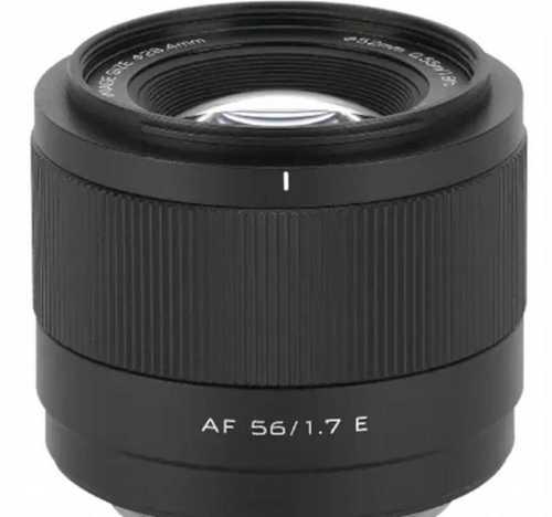 Объектив Viltrox AF 56mm F1.7 STM ED IF E-mount