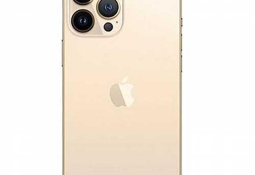 Крышка айфон 13 про (iPhone 13 pro) золотая