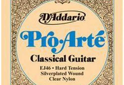 Струны для классической гитары D"addario EJ-46