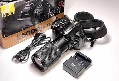 Nikon D5000 + 80-200mm