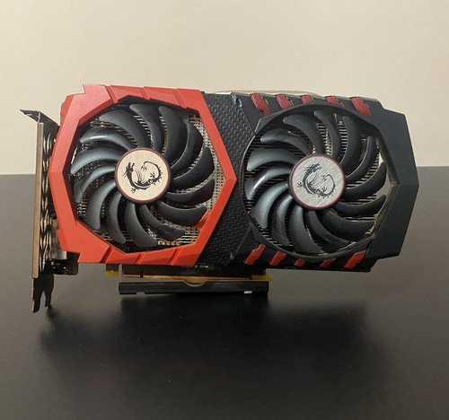 Видеокарта MSI GTX 1050TI gaming X 4Gb