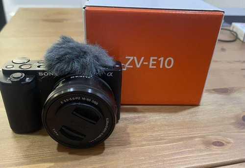 Камера Sony zv-e10 kit 16-50 black