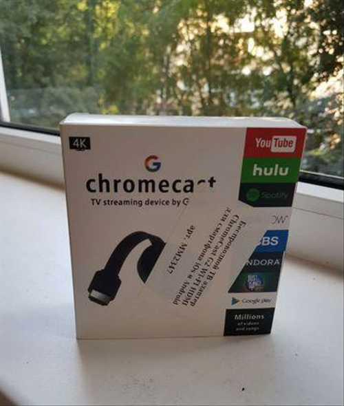 Chromecast беспроводной тв-адаптер