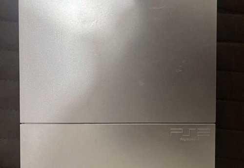 Sony playstation 2 silver slim