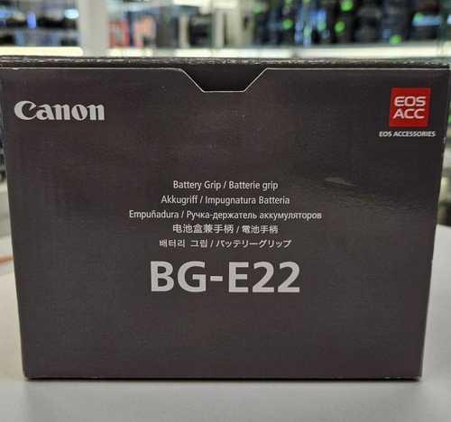 Батарейный блок Canon EOS R BG-E22 + PD E1 Новый