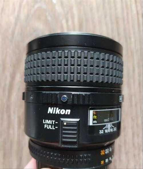 Объектив nikon AF Micro Nikkor 60mm, 1:2.8 D