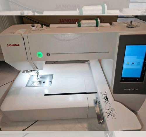 Вышивальная машина janome memory craft 550e