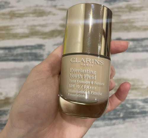 Крем тональный Clarins everlasting youth fluid