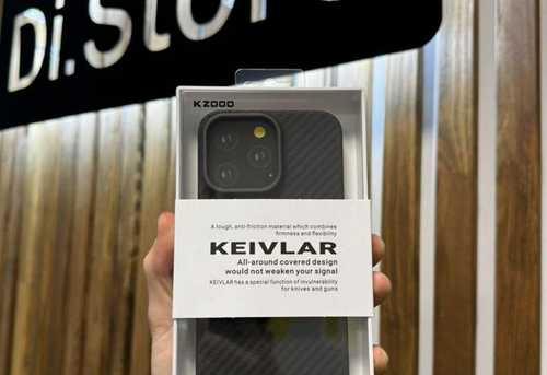 Чехол kzdoo Keivlar для iPhone 15 Pro Max