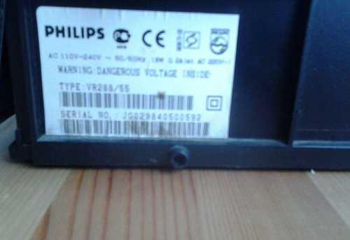 Видеомагнитофон philips