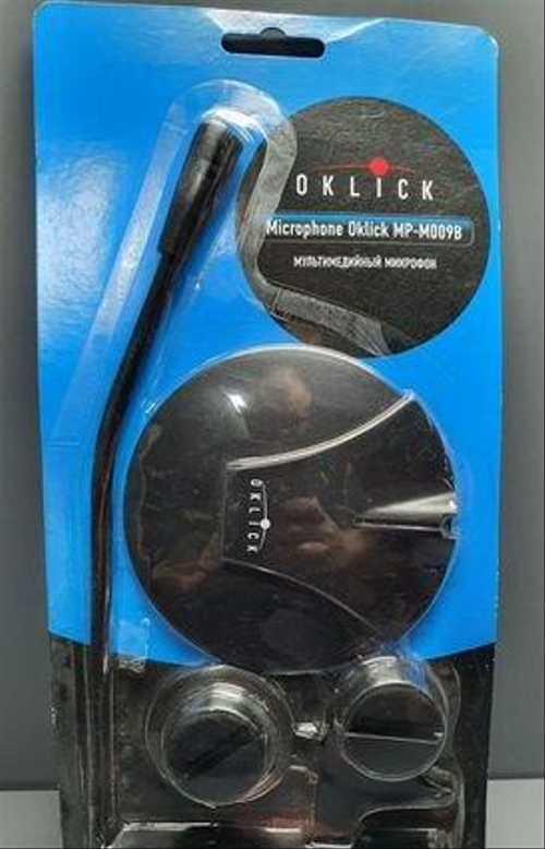 Микрофон oklick MP-M009, черный