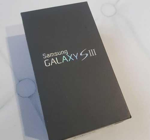 Коробка Samsung galaxy S3 Titanium Grey