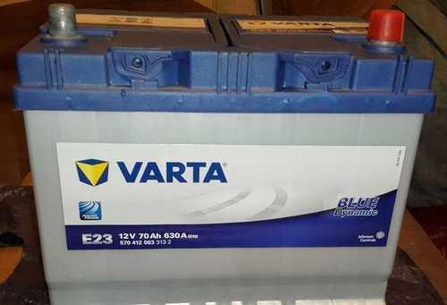 Аккумулятор varta 70ah 630a