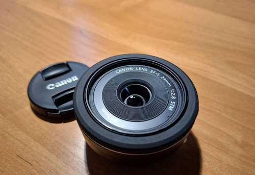 Объектив Canon EF-S 24 mm F2.8 STM