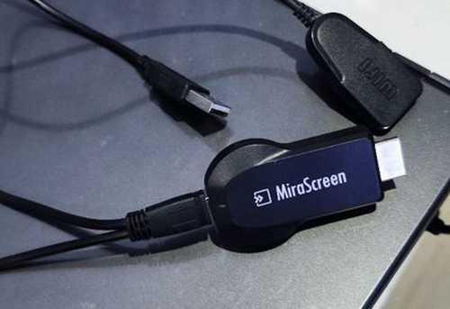 Hdmi штекер - Wi-fi адаптер Mirascreen-AnyCast