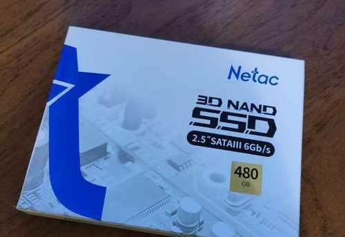 Новый, SSD 2,5" 480Gb Netac