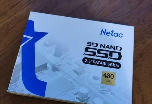 Новый, SSD 2,5" 480Gb Netac