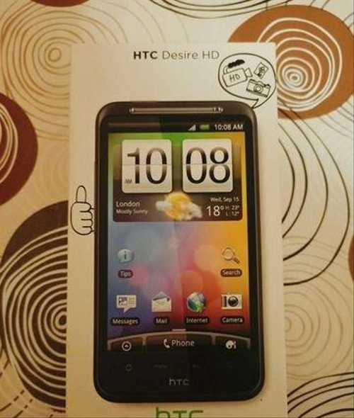 Продам смартфон HTC desire HD A9191