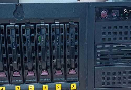 Сервер Supermicro CSE-745TQ-R920B X8DT3