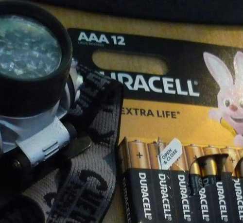 Батарейки duracell aaa extra life 6 штук
